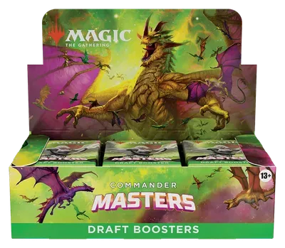 Draft Booster Box | Commander Masters | Magic: The Gathering