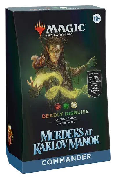 Deck Deadly Disguise | Murders at Karlov Manor Commander | Magic: The ...